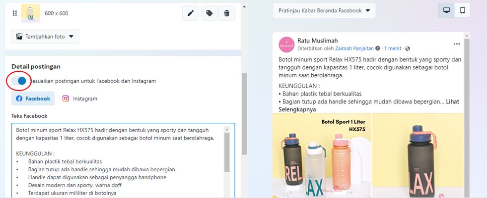 Tips posting konten otomatis di ig dan fb. - Tempat Berbagi Ilmu